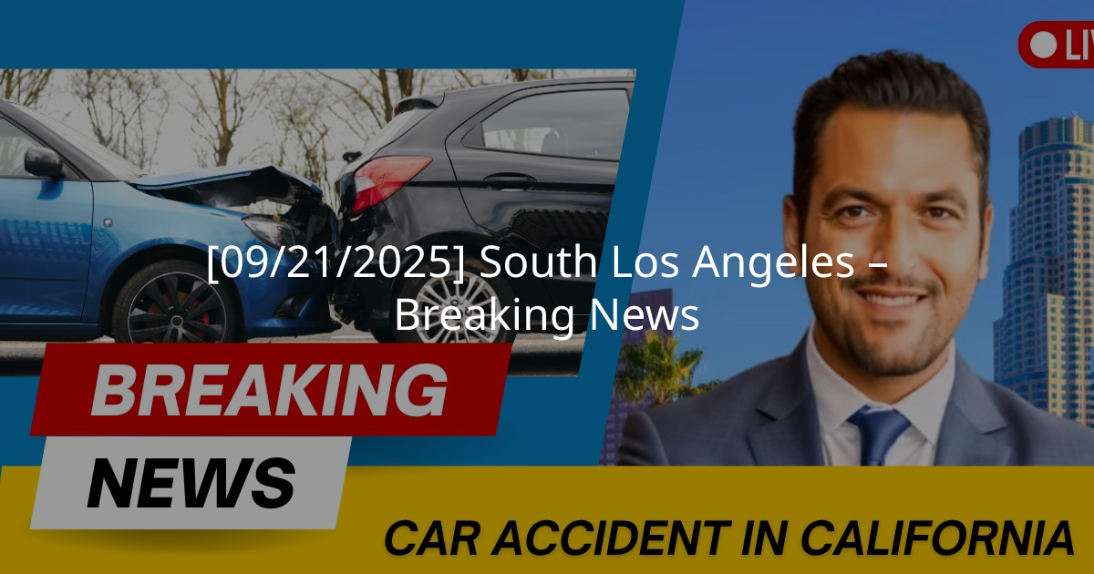 Traffic Collision on Interstate 105 E / Interstate 105 E Hov Interstate ...